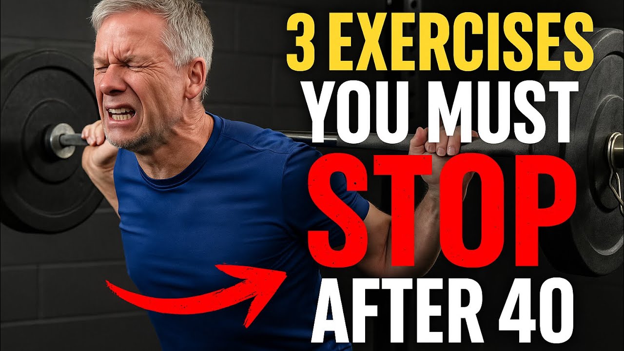 3 Exercises You MUST Stop After 40 (They Damage Your Joints & Kill ...