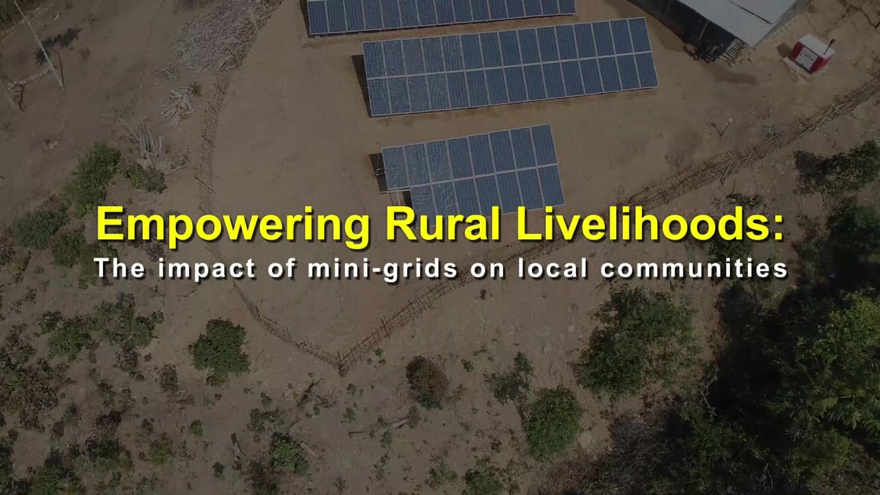 Enhancing rural livelihood through Mini grids - YouTube