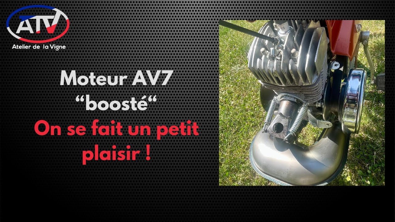 Moteur AV7 "boosté" ; on se fait un petit plaisir - YouTube