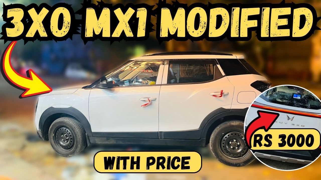 Mahindra 3xo mx1 to Ax5 Modified With Price 3xo Mx1 Modification 3xo ...