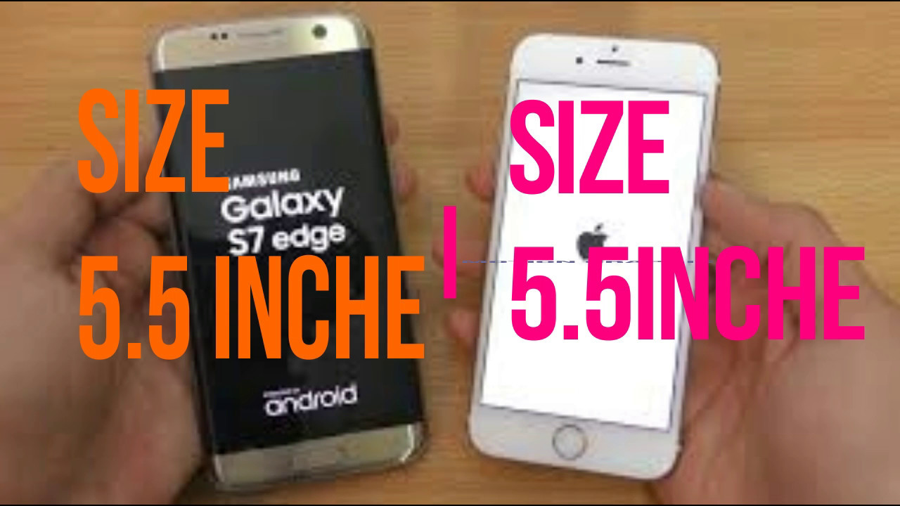 s7 edge VS IPHONE7 PLUS WITH THIER FEATURES - YouTube