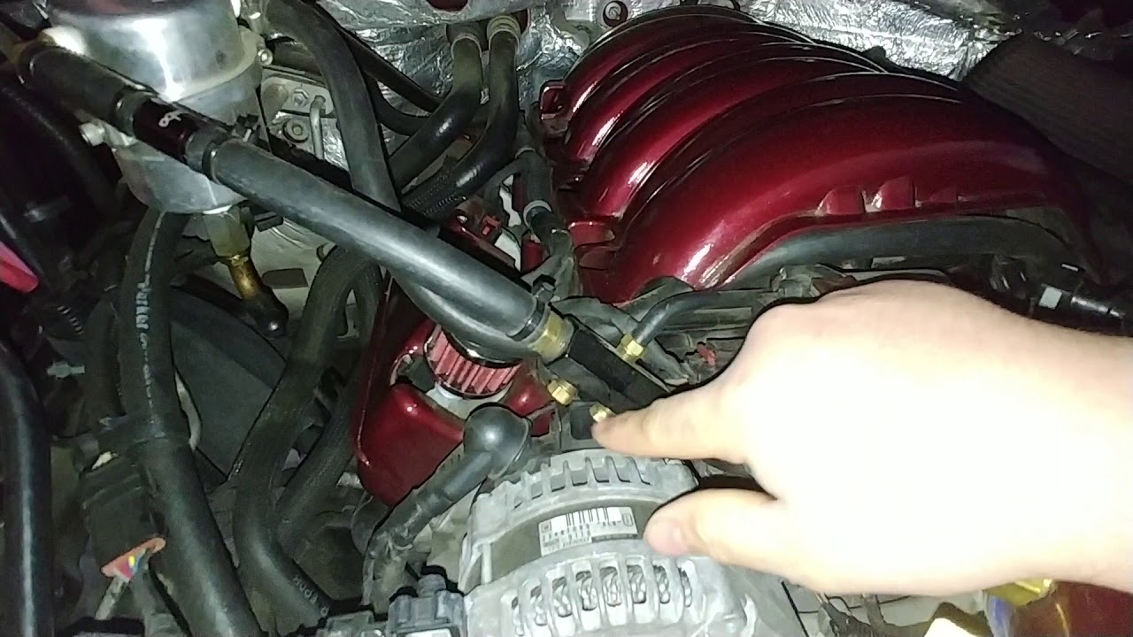 Bov catch can lines connections for the L86 intake manifold swap - YouTube