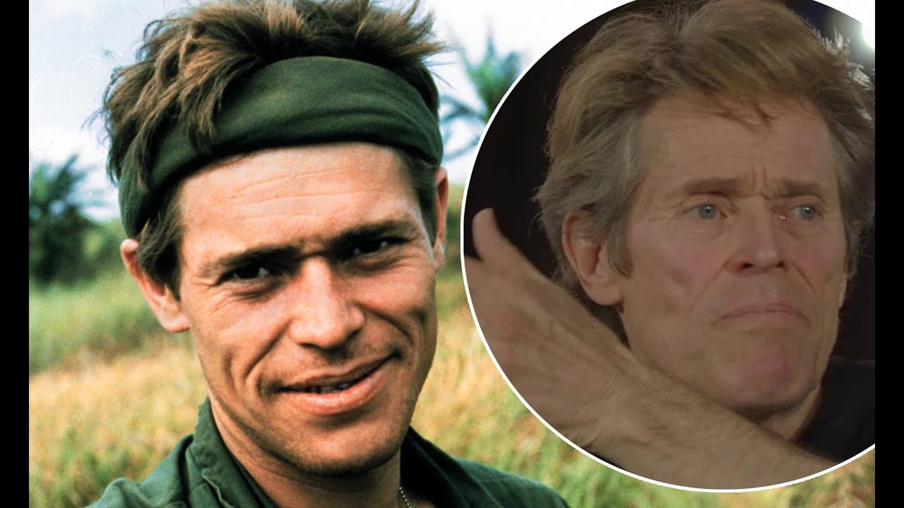 WILLEM DAFOE TALKS PLATOON - 1986 - YouTube