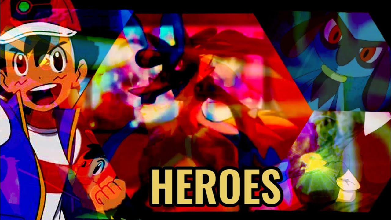 Pokemon Journeys : Ash Mega Lucario Journey!!!!!!![AMV] - YouTube