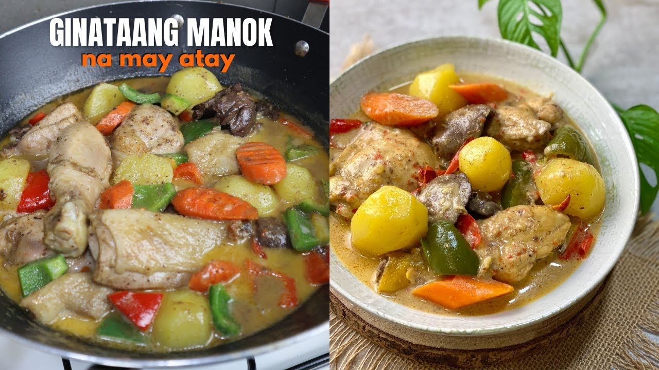 Ginataang Manok Sa Pinya