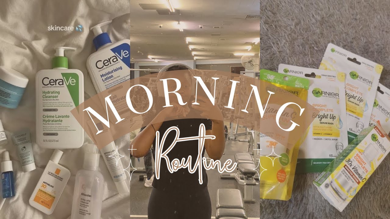 Morning Routine for a Busy Nursing Student | Skincare, Study ...