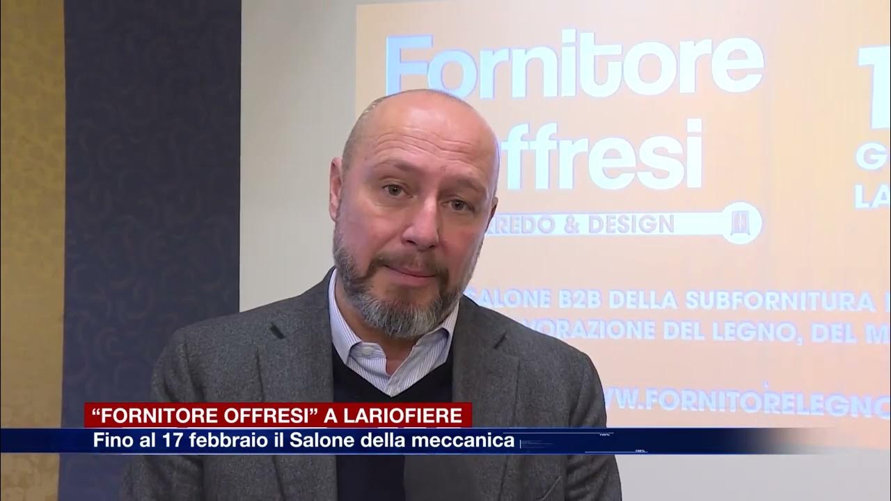 Etg - Al via "Fornitore Offresi", il Salone della Subfornitura meccanica a Lariofiere - YouTube
