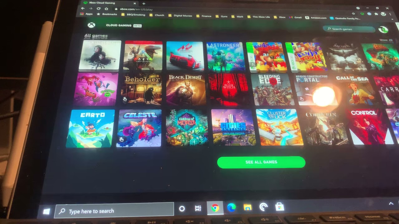 Xbox streaming on Surface Pro - YouTube
