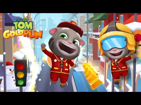Talking Tom Gold Run - fireman Tom - YouTube