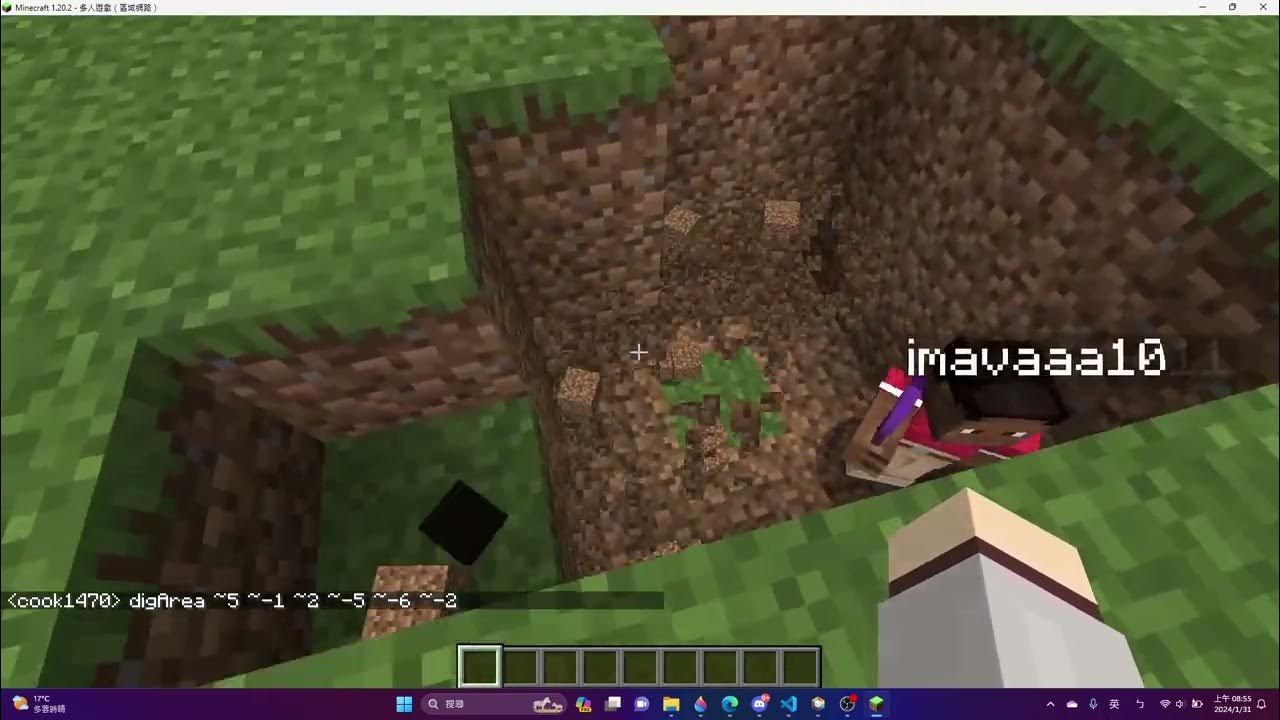 Range Digging Minecraft Bot Created With Mineflayer Youtube