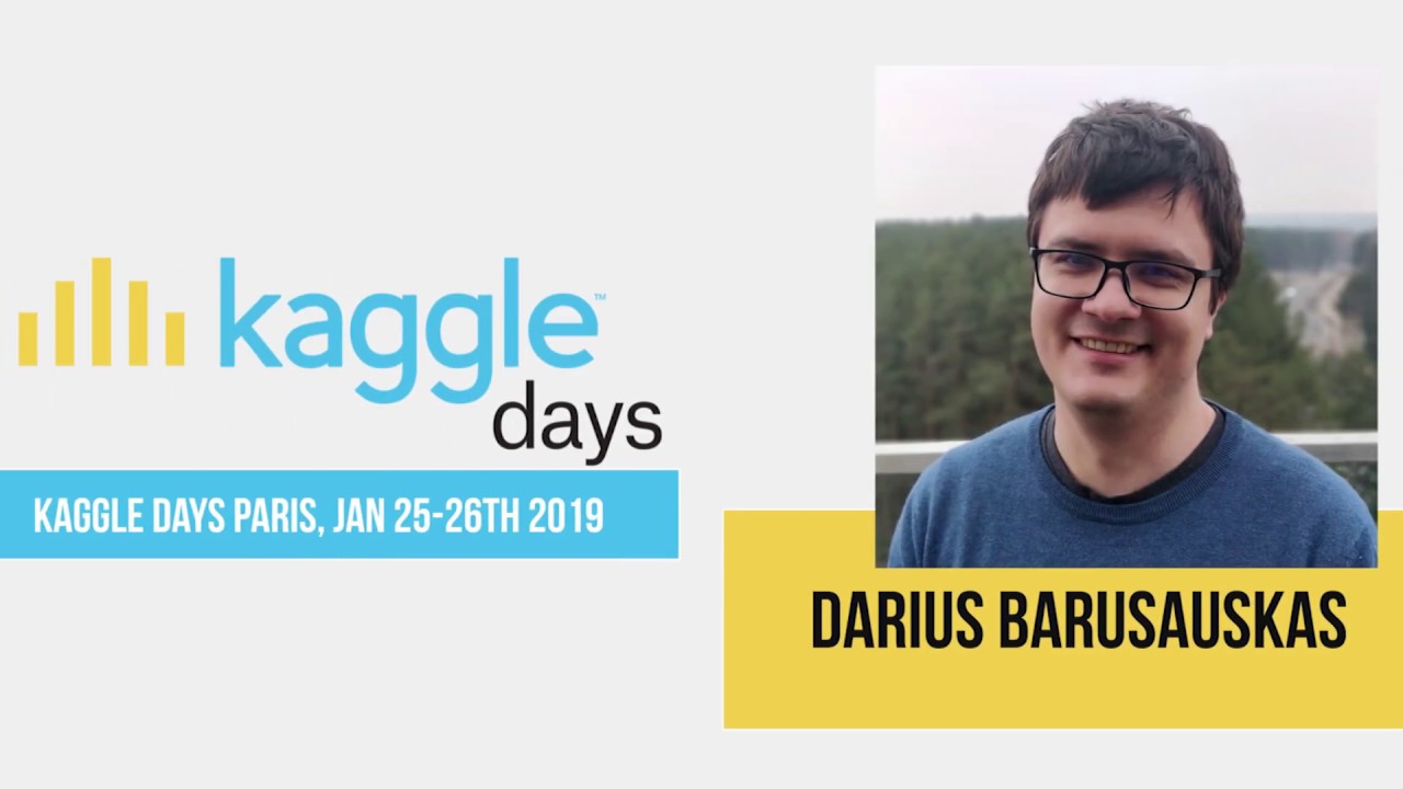 My Journey to Becoming a Kaggle Grandmaster | by Darius Barušauskas | Kaggle Days Paris - YouTube
