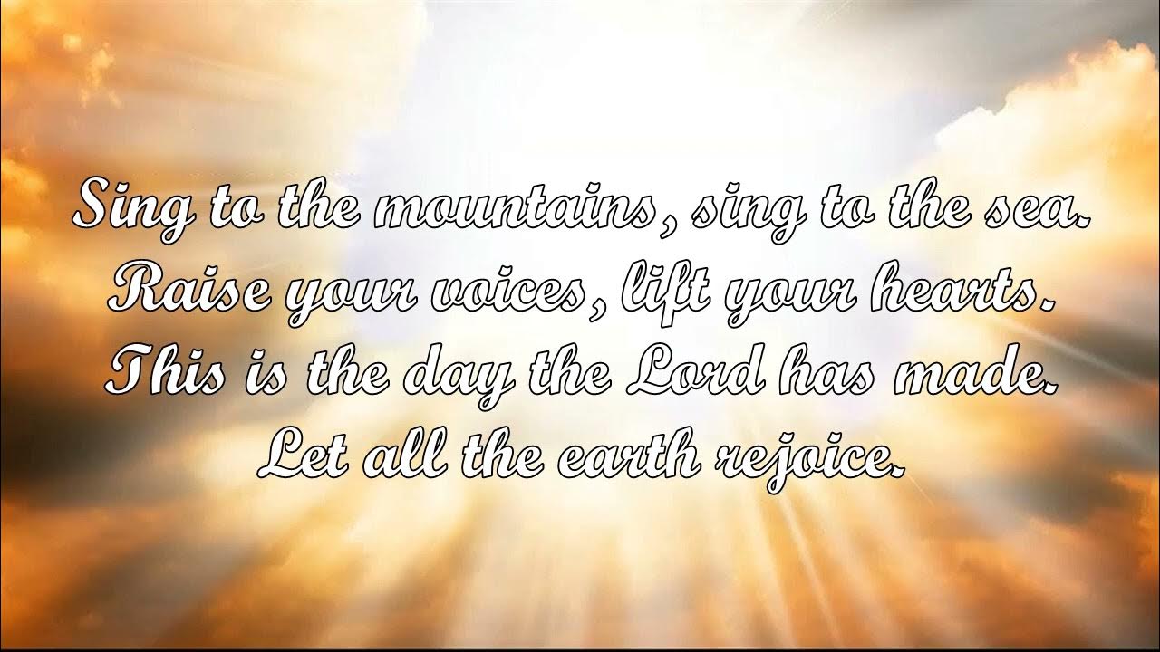 Sing to the Mountains (Bob Dufford, SJ) - YouTube