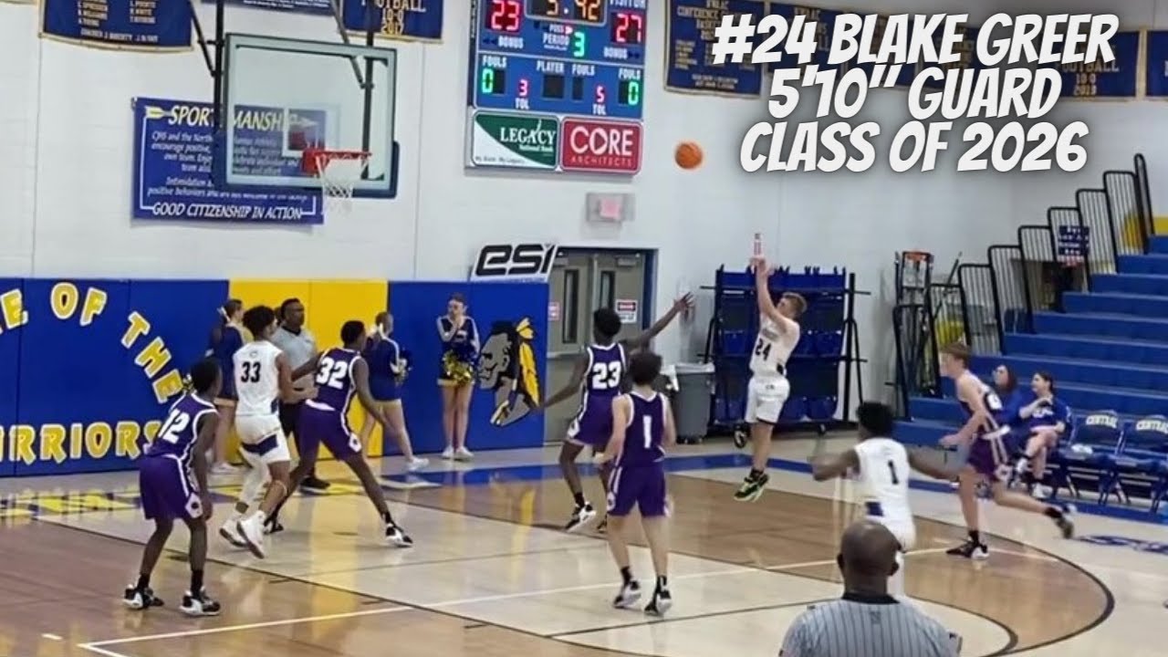 #24 Blake Greer - 2022-23 - Central Warriors Highlights - Volume 1 ...