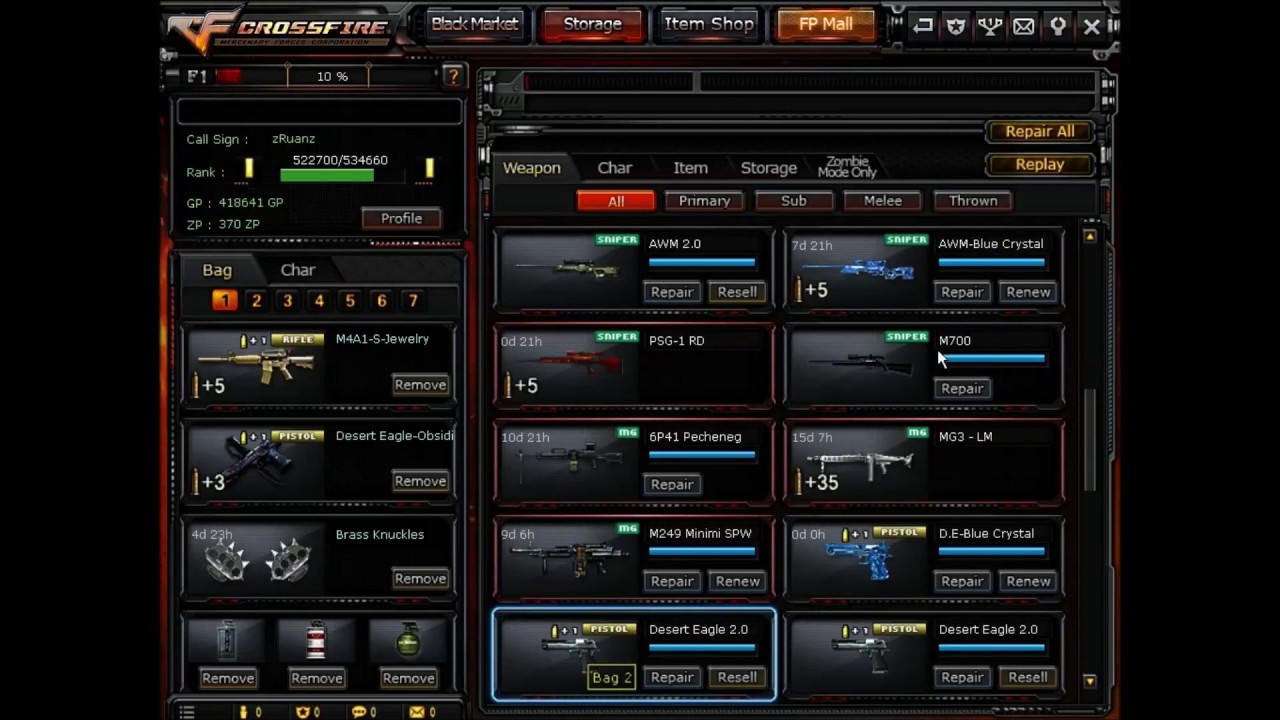 CF ELITE Mostrando Um Pouco Do Jogo ! - YouTube