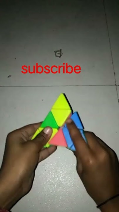 # pyraminx cube solving tricks # Siddharth cuber king - YouTube