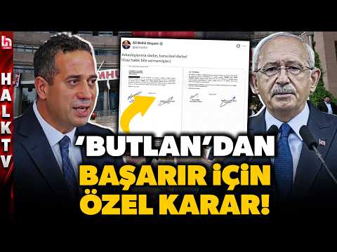 BUNU DA YAPTILAR! Kemal Kılıçdaroğlu'ndan ihraç kararlarında Ali Mahir Başarır için özel karar!