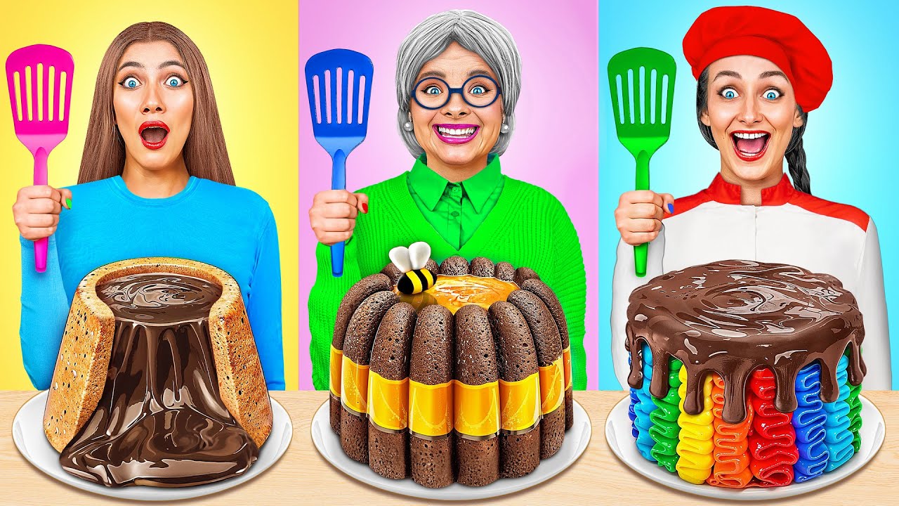 Me vs Grandma Cooking Challenge | Funny Food Challenges by Multi DO ...