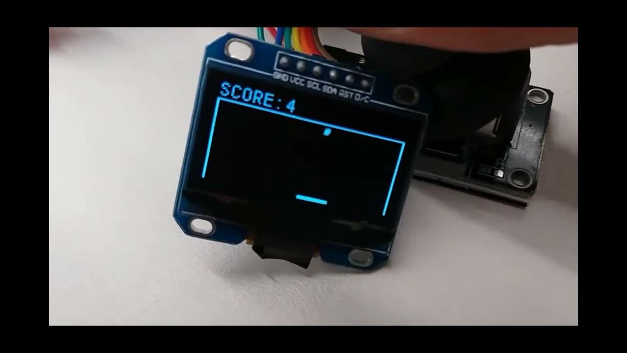STM32F407 Discovery based mini game - YouTube