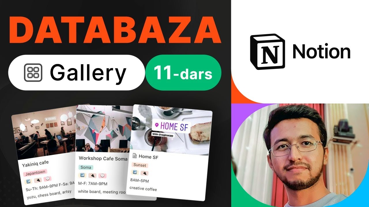 #11 Notion | Databaza Gallery - YouTube