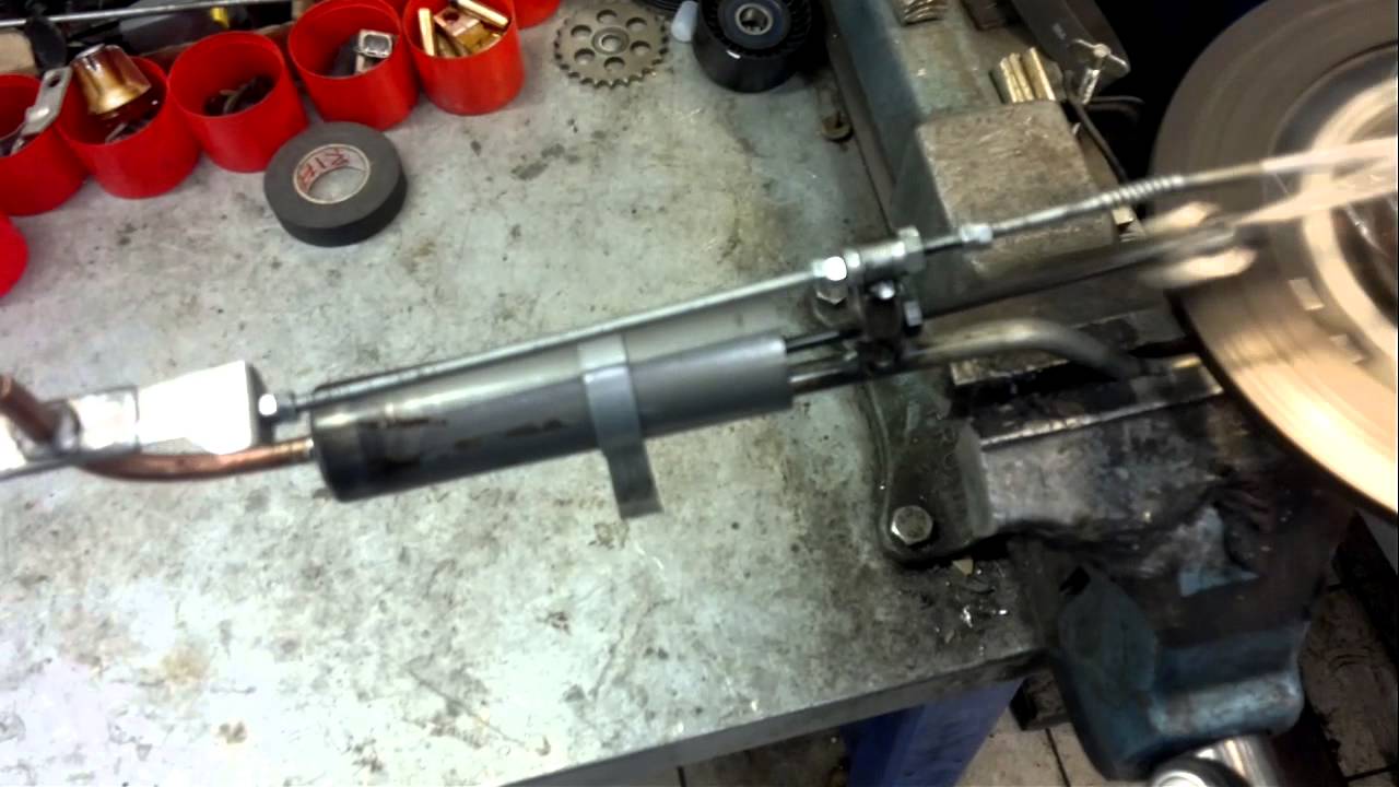 Homemade Compressed Air Motor - YouTube