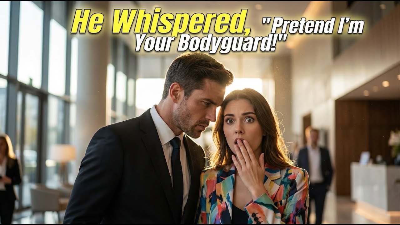 Mistaken for a Bodyguard, the Millionaire Approached and Said, 'Pretend ...
