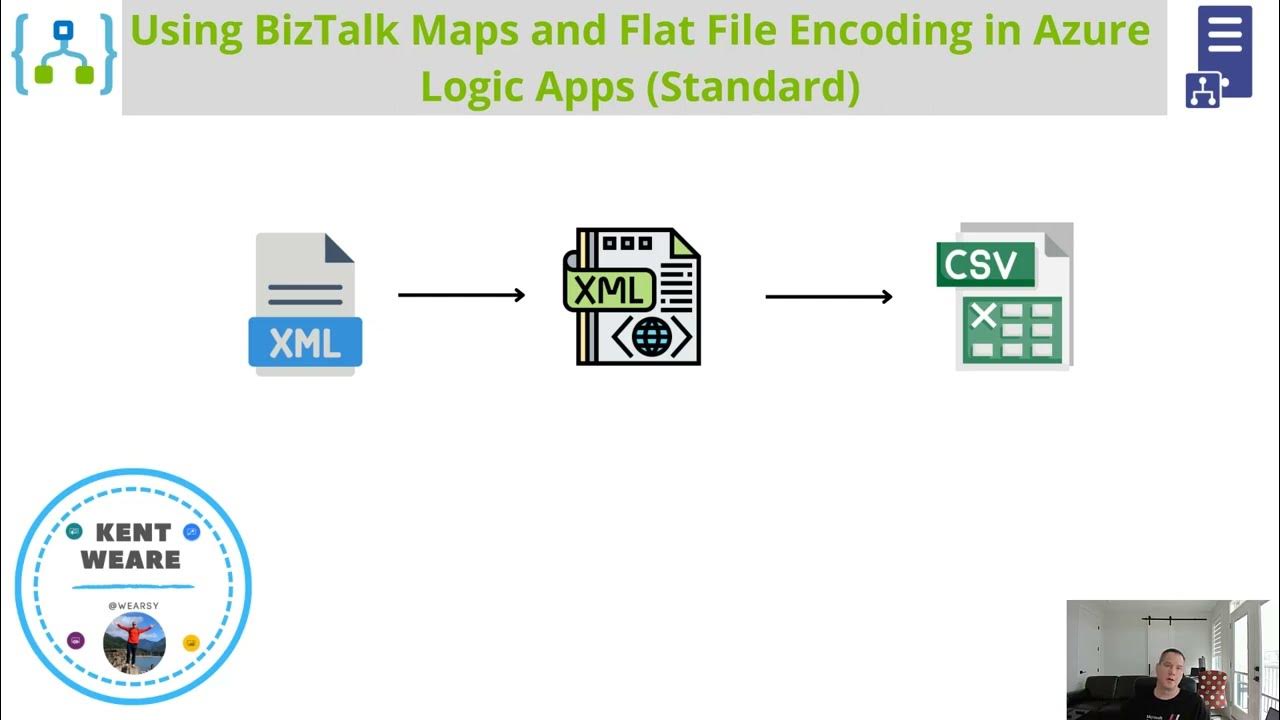 136 - Using BizTalk Maps and Flat File Schemas in Azure Logic Apps (Standard) - YouTube