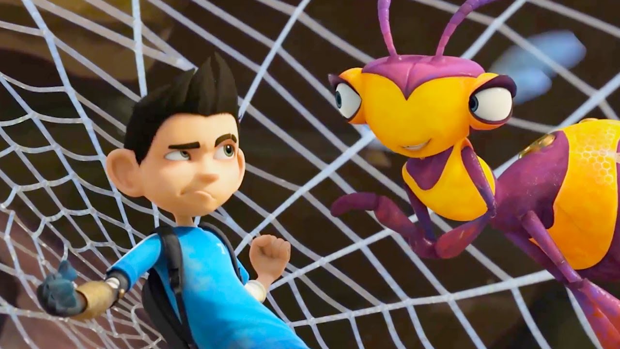 Animated Spider Web With Spider