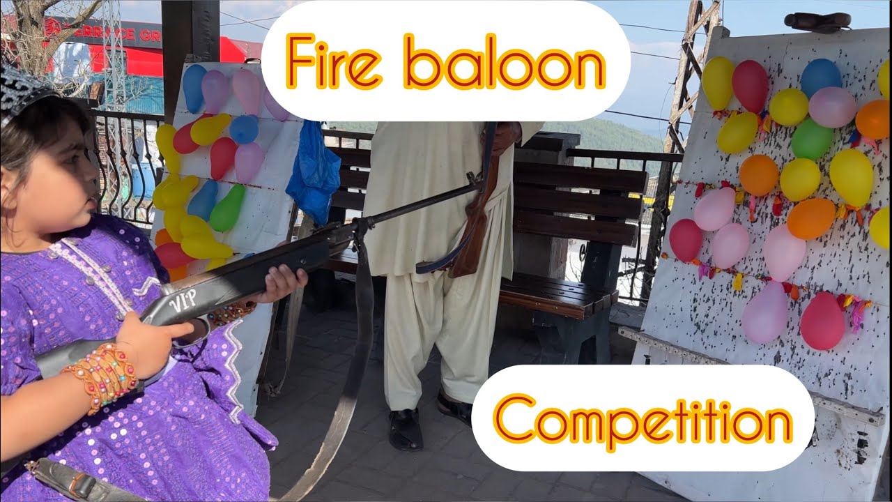 How to Shoot Balloons with Air Gun | Shooting Balloons with Gun| Kids ...