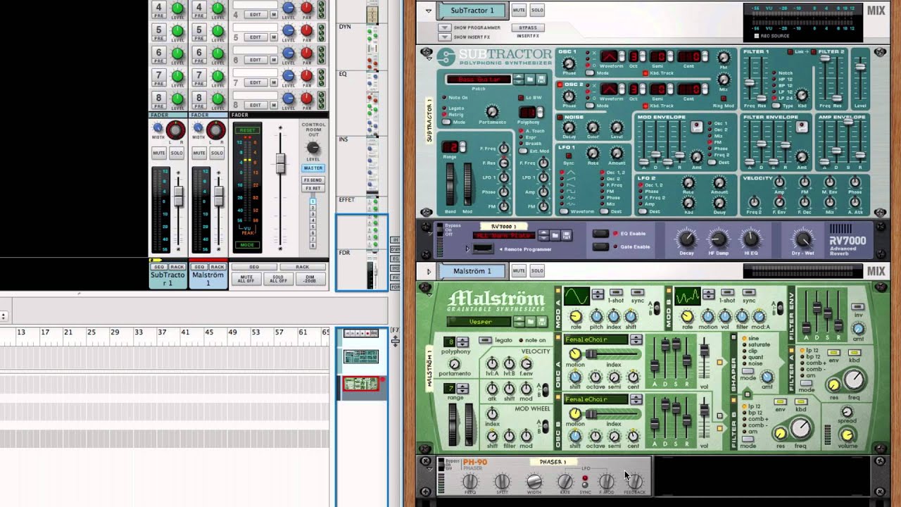 Reason 6.5 débutants #6: Les modules - YouTube