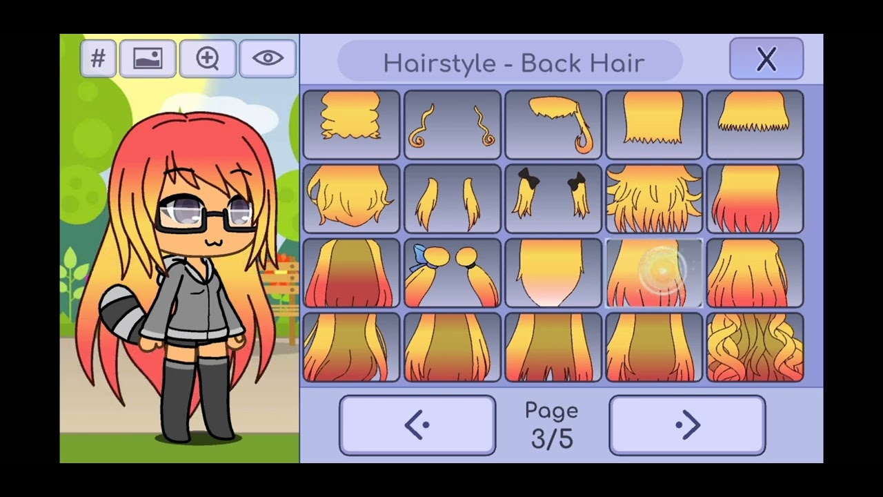 Como Fazer a sunset shimmer no gacha life - YouTube