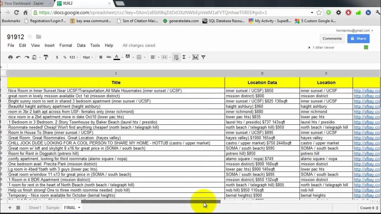 Feed RSS to Google Docs Part 02: Data Parsing - YouTube