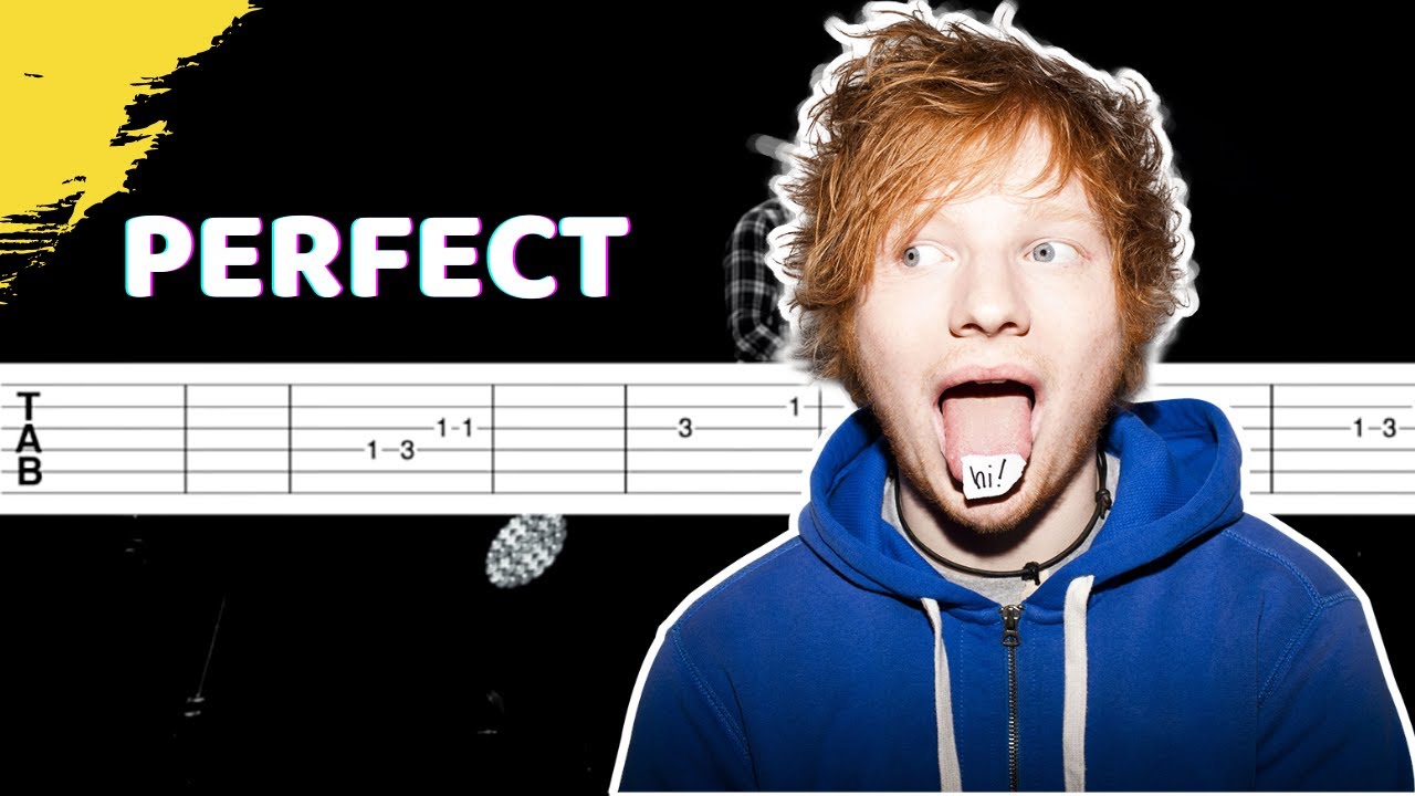 Ed Sheeran - Perfect | Easy Guitar Tabs Tutorial + PDF Download 🎸 - YouTube