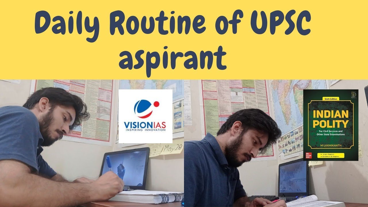 Daily Routine for UPSC exam📚 | *A day in a life of UPSC aspirant*| UPSC ...