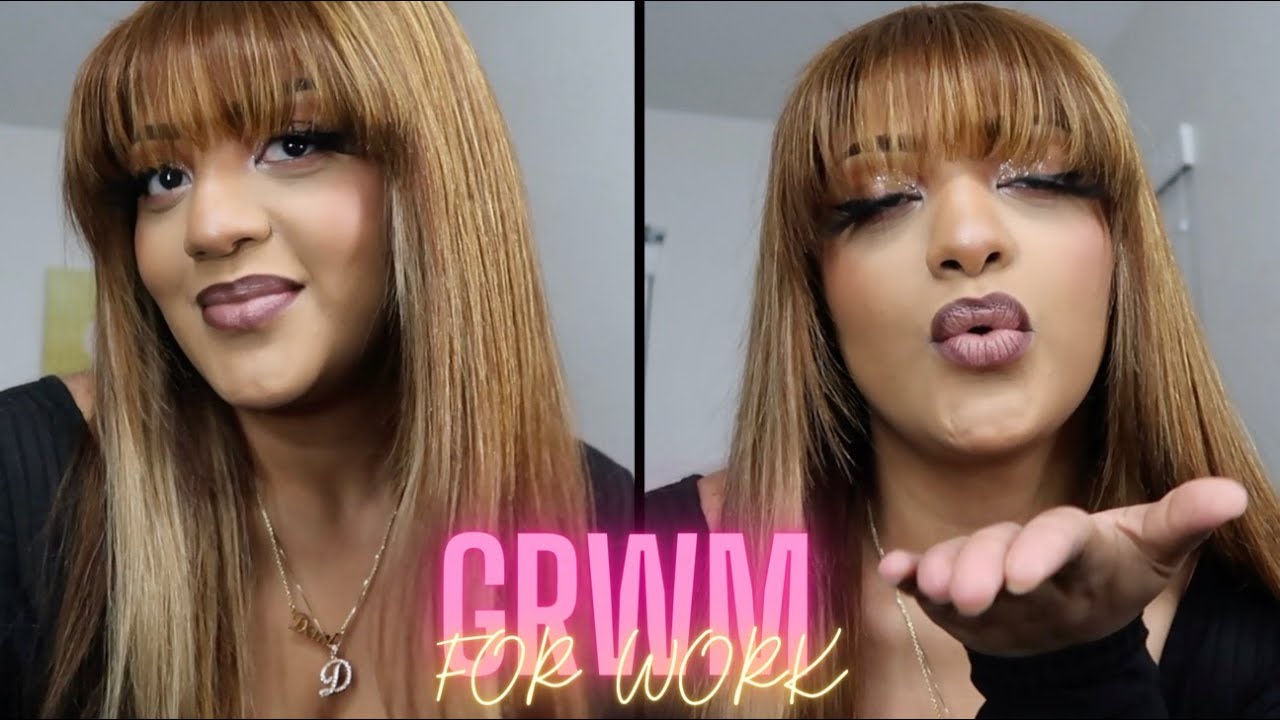 WORK MORNING ROUTINE: Get Ready For Work With Me | Makeup Tutorial ...