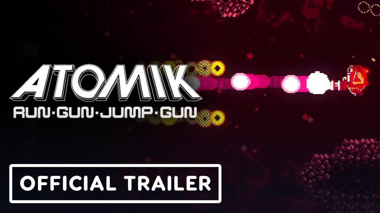 Atomik: RunGunJumpGun - Official Nintendo Switch Launch Trailer - YouTube