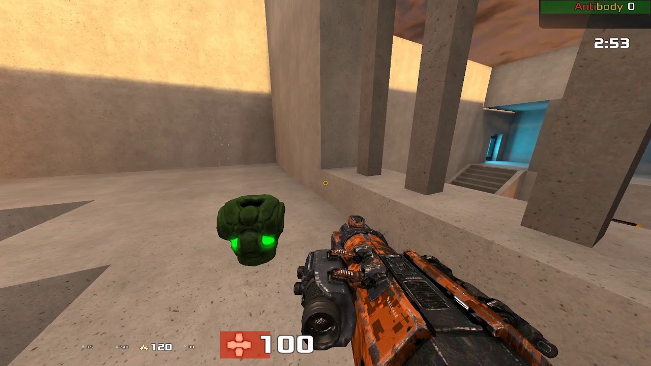 Xonotic Map Walkthrough: graphite by t0uYK8Ne - YouTube
