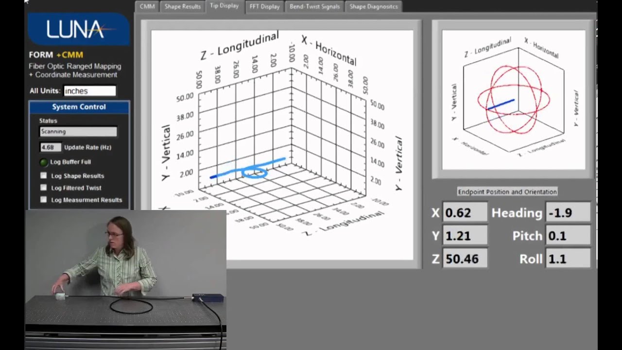 Luna CMM Shape Sensing - YouTube