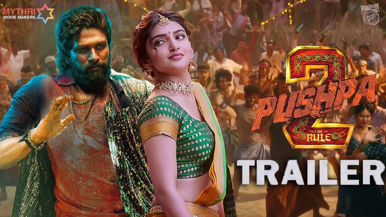 Pushpa 2 - The Rule | Official Trailer | Allu Arjun, Sreeleela ...