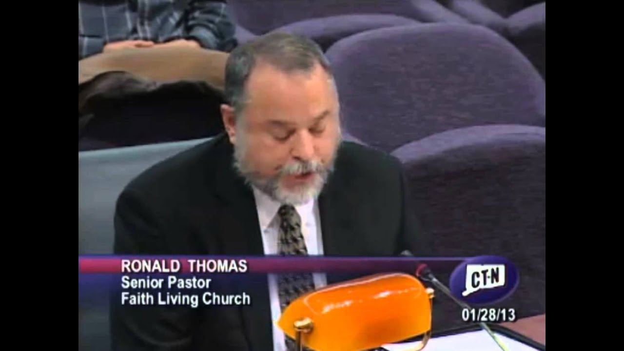 Gun Violence Prevention - Pastor Ron Thomas "Don't De-Claw Our Kittens ...