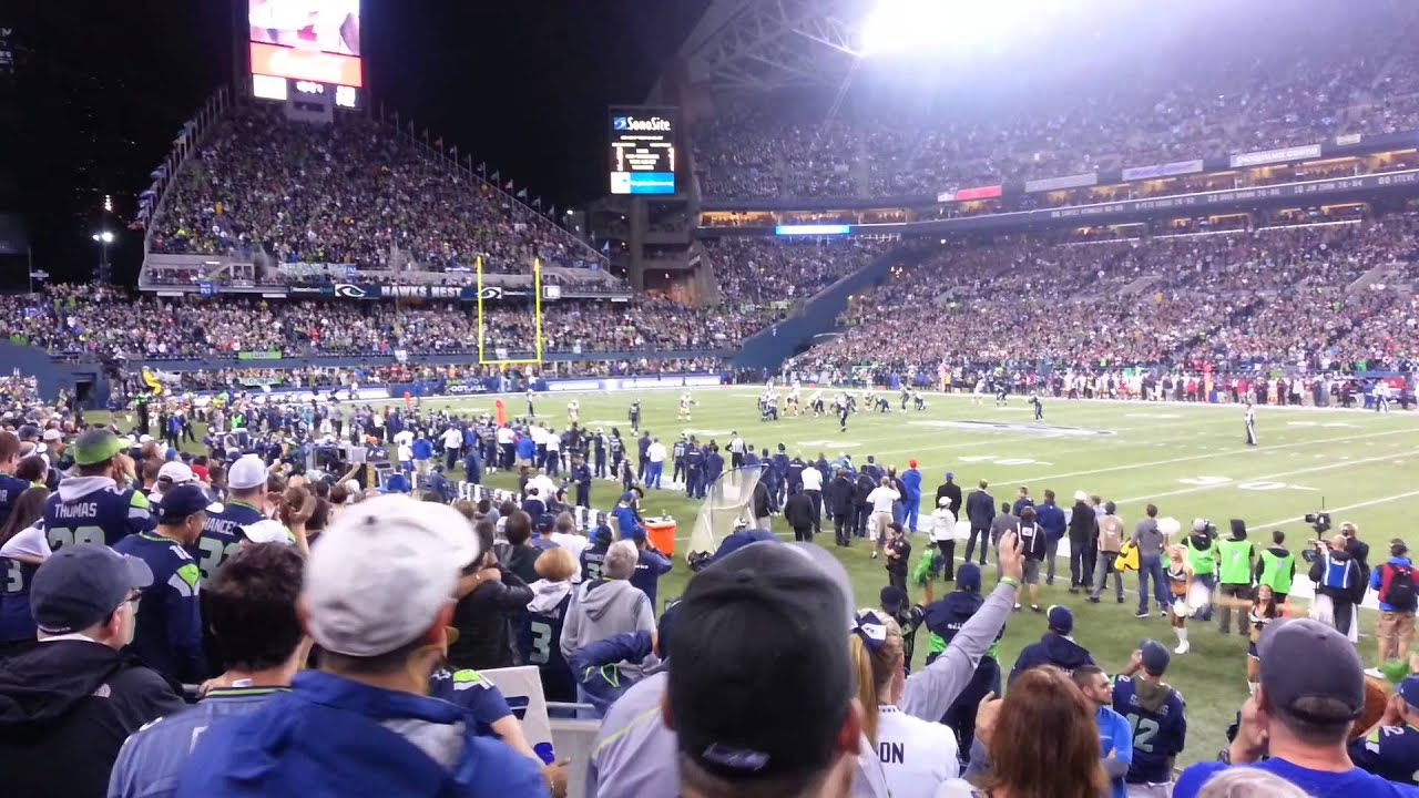 Seahawks vs 49ers 2013 - Raw Crowd Noise 1 - YouTube