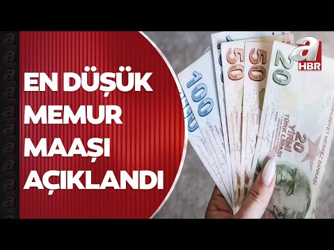 En düşük memur emeklisi ve memur maaşı açıklandı! İşte yeni maaşlar... | A Haber
