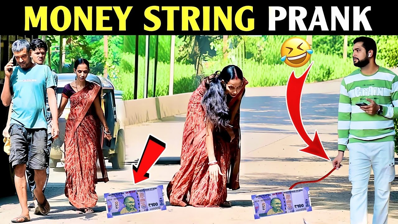 Money String Prank 😅 | Prakash Peswani | Funny Street Prank 2025 | Best ...