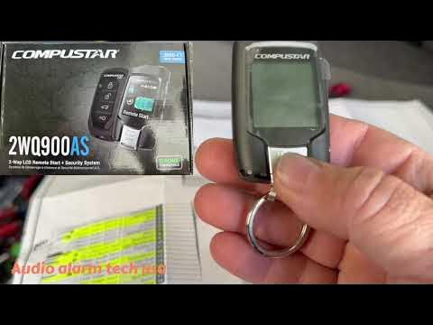 Tutorial de compustar 2WQ900AS remote start - YouTube