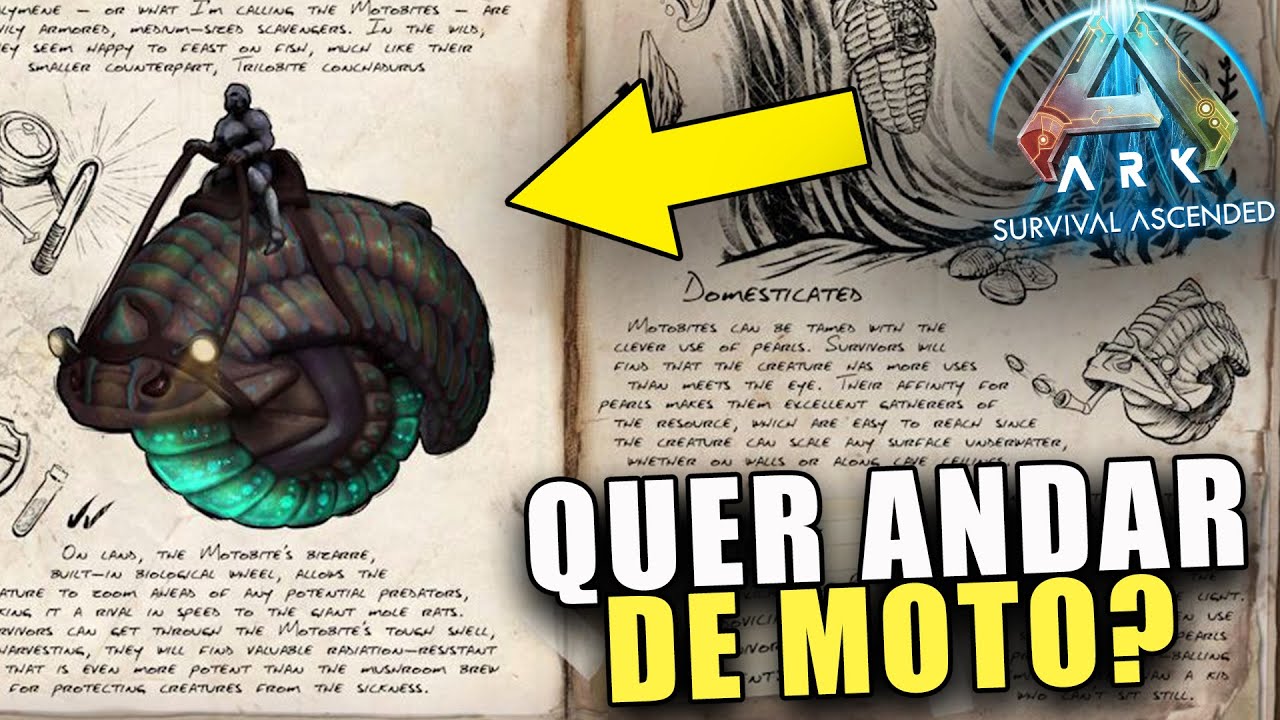Crawler e Motobite I Conheça as criaturas do ARK Aberration ...