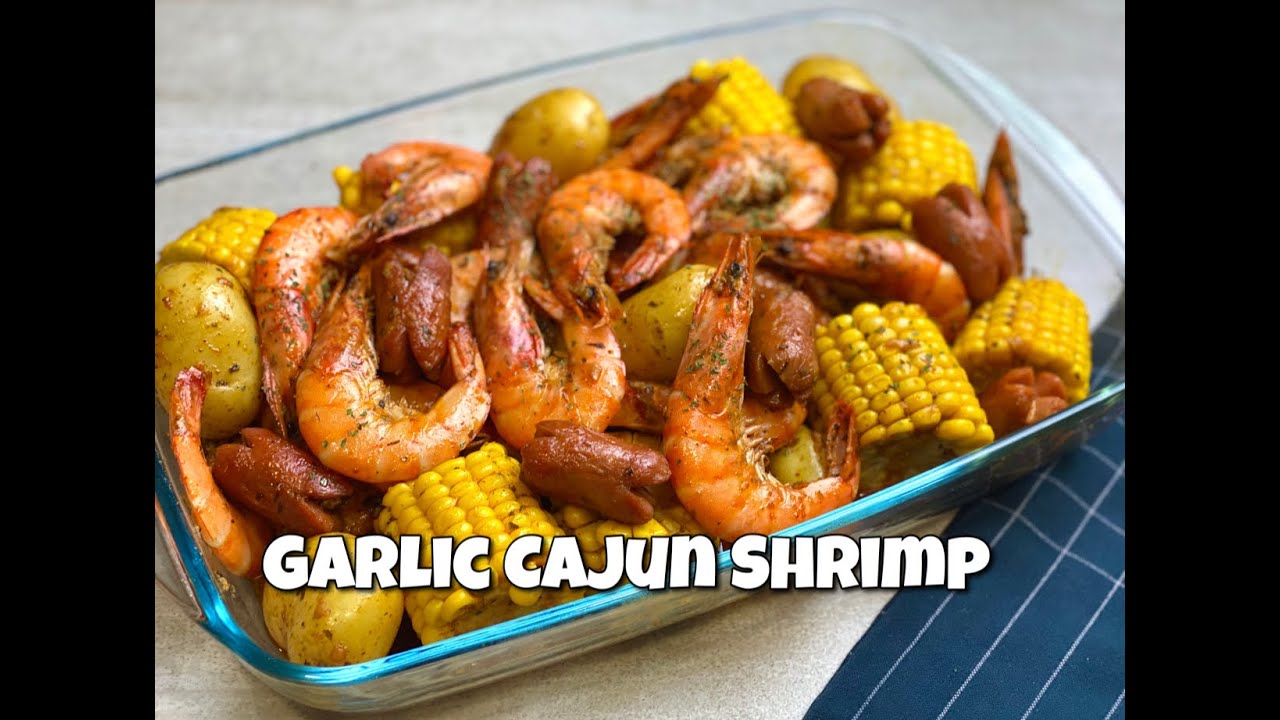 GARLIC CAJUN SHRIMP - YouTube