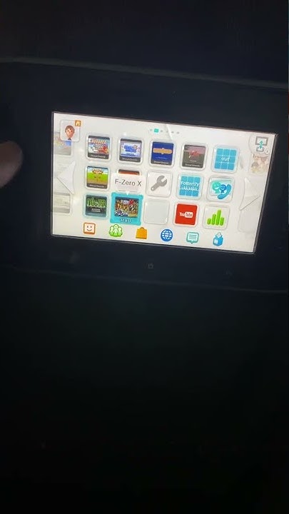 My Wii U menu - YouTube