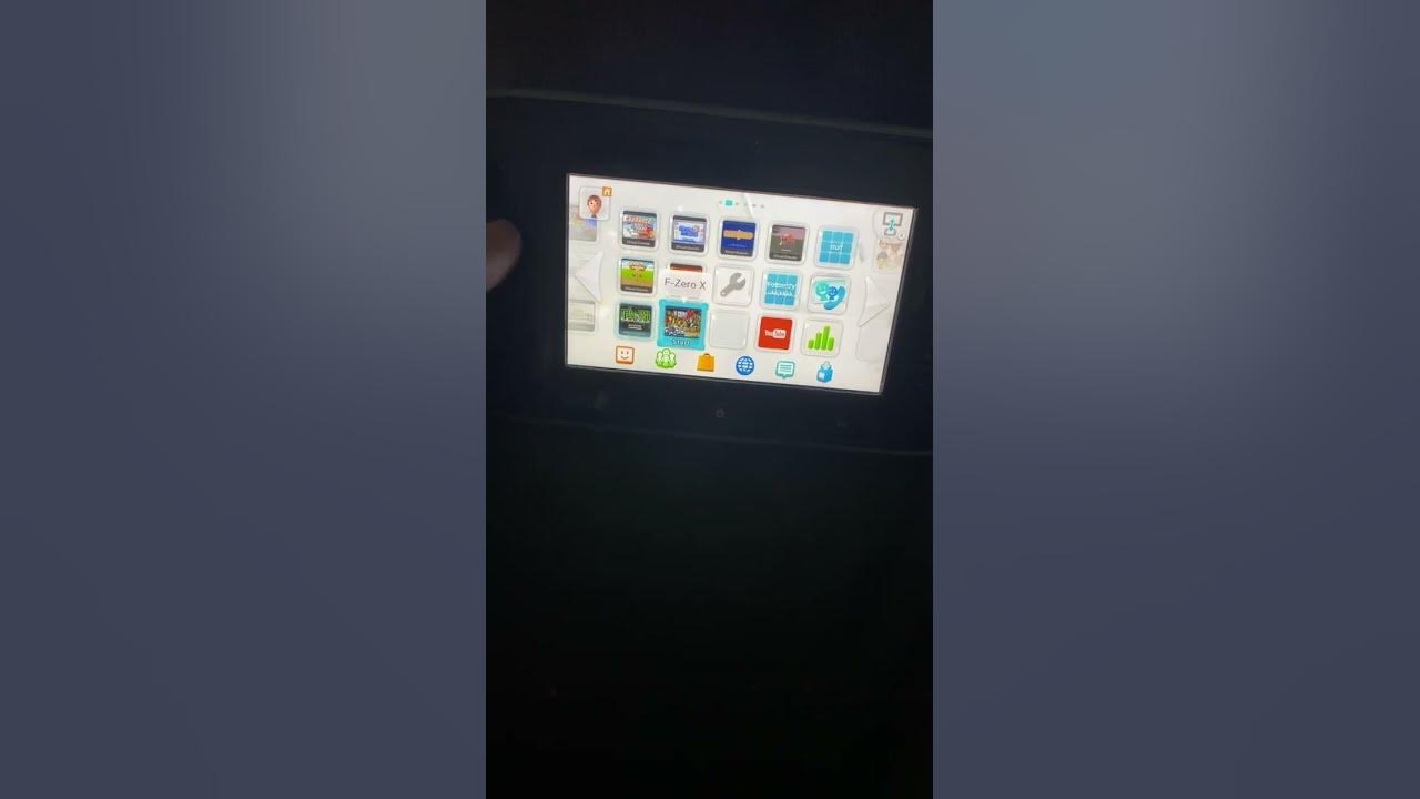 My Wii U menu - YouTube
