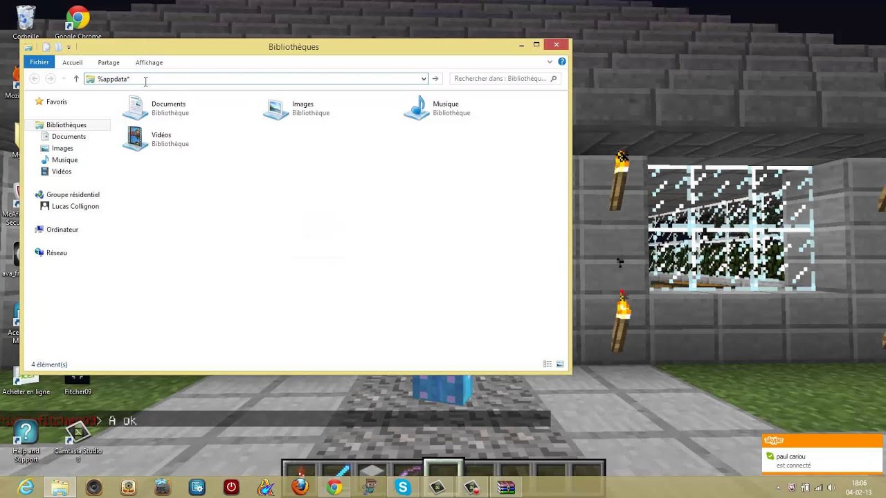 Installer un mod manuellement sur minecraft - YouTube