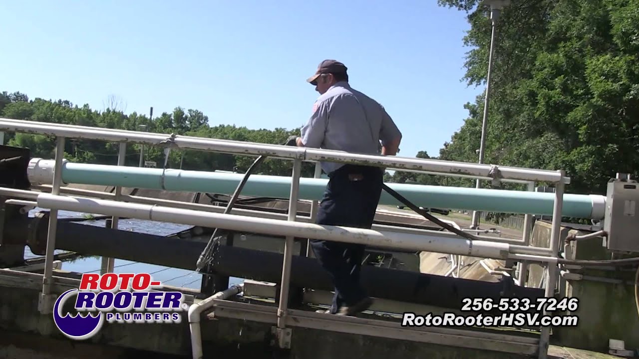 Roto Rooter Plumbers Water Jetting - YouTube