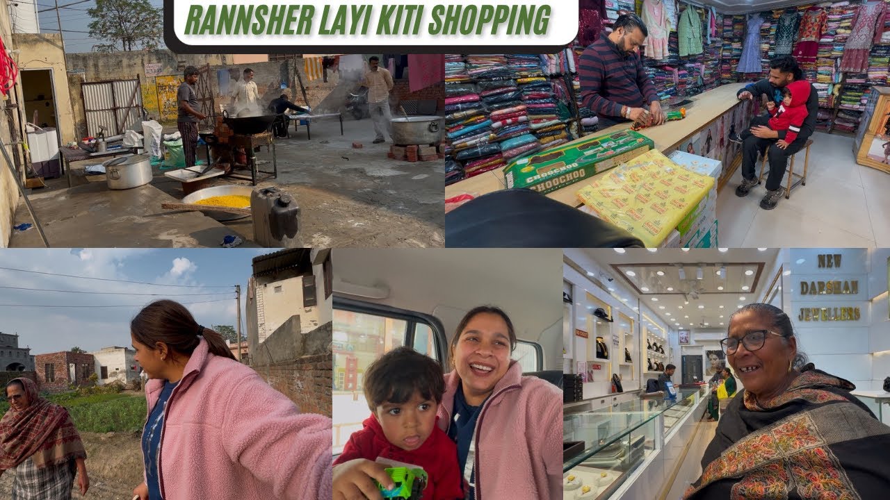 Kadahi Chad gi 😍 Rannsher De Mame Da Viah 🥳 Pinder Pawan - YouTube